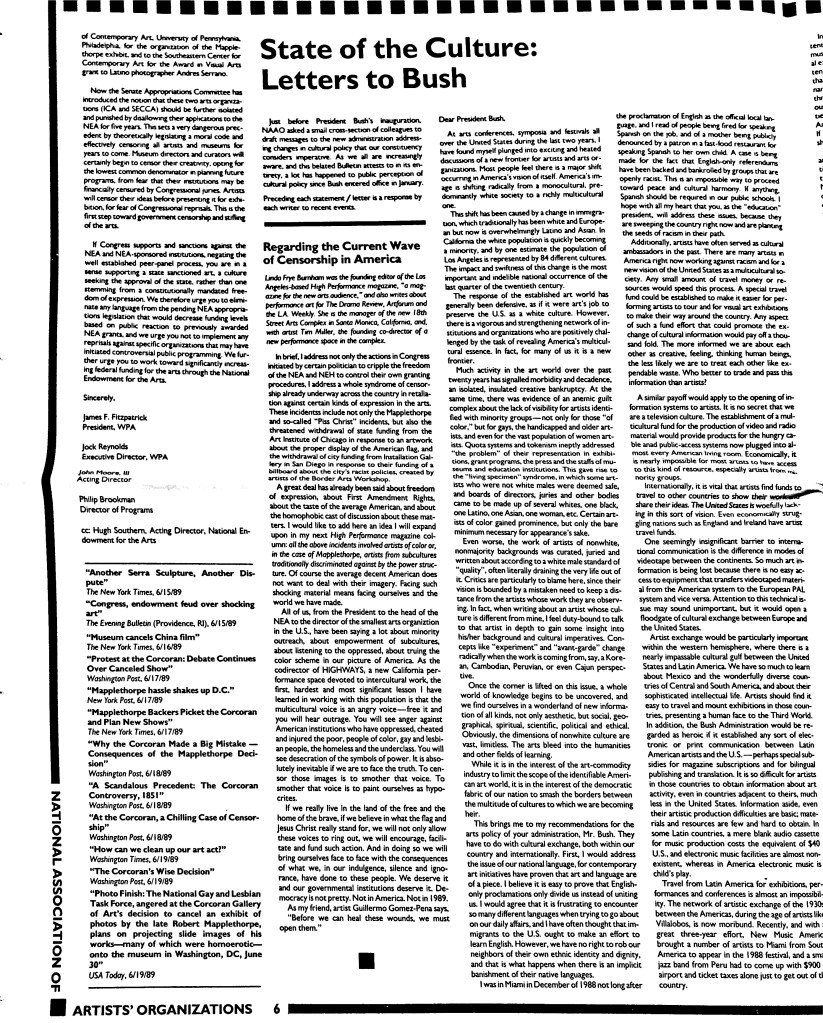 NAAO Bulletin – August 1989 – NAAO Archives