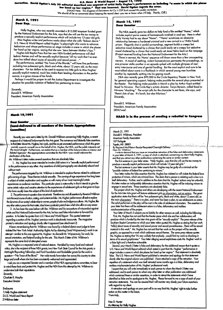 NAAO Bulletin – March 1991 – NAAO Archives