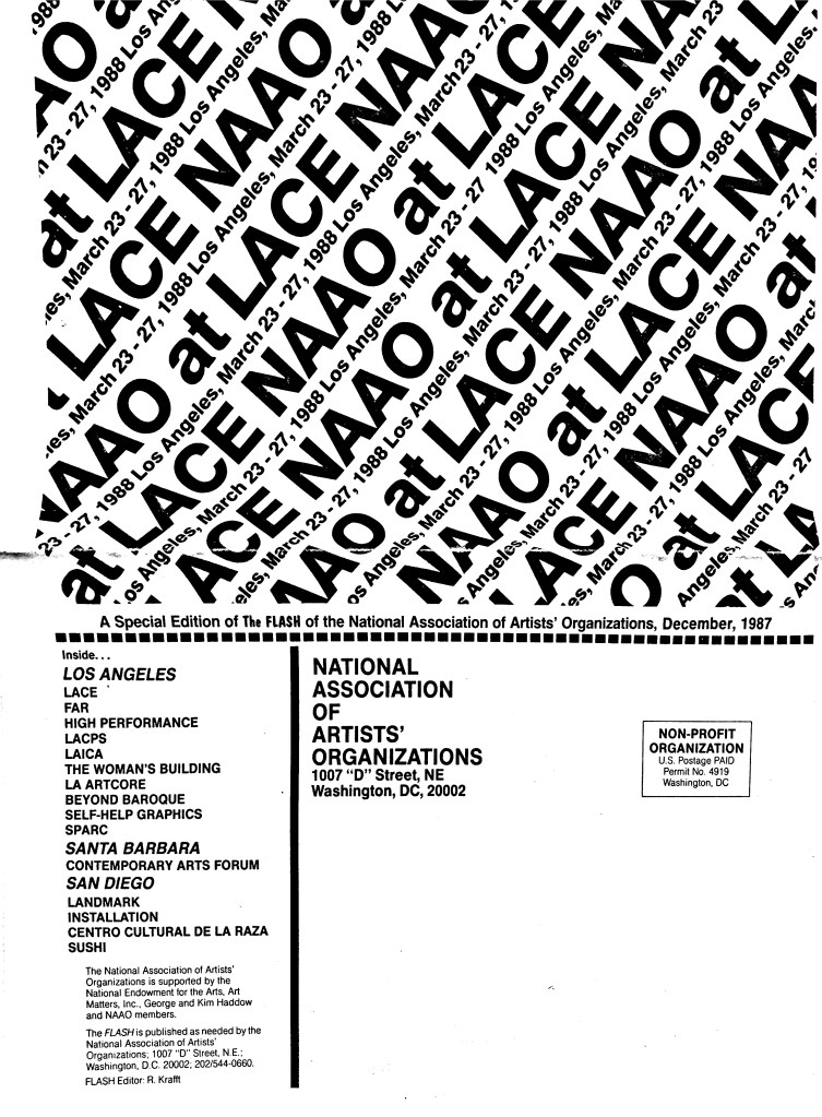 March 23-27, 1988 – NAAO at LACE – NAAO Archives