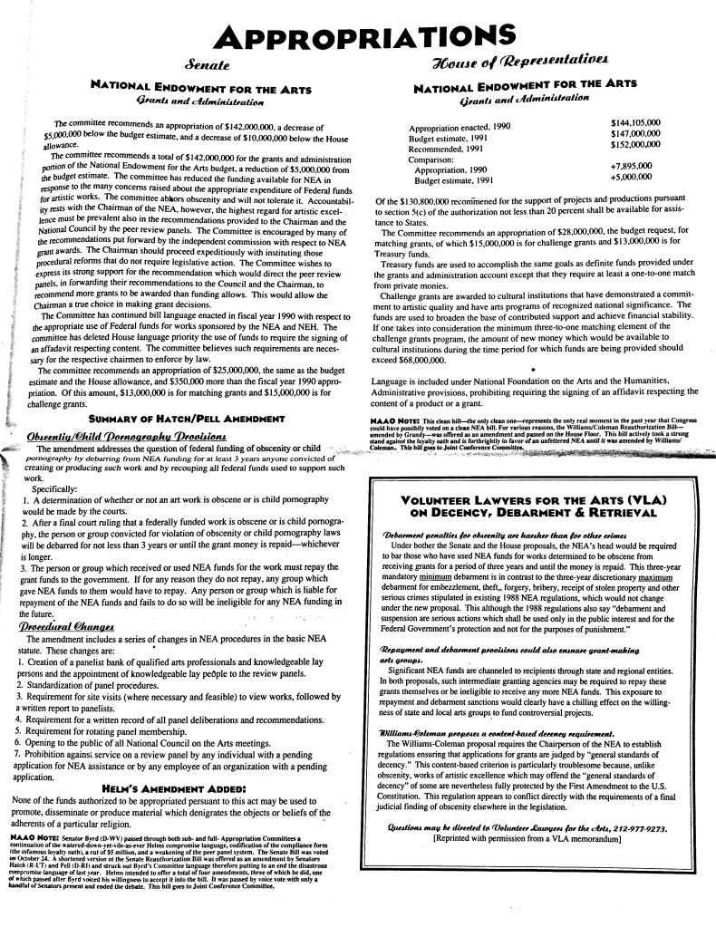 NAAO Bulletin – October 1990 – NAAO Archives