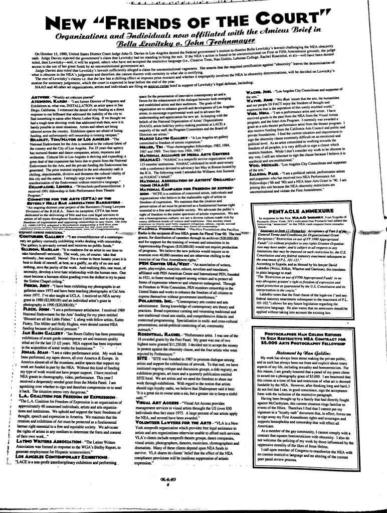 NAAO Bulletin – October 1990 – NAAO Archives